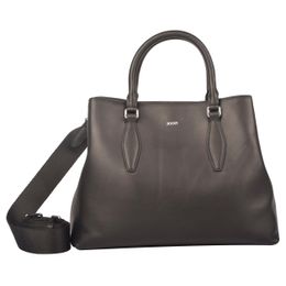 JOOP! JOOP Damen Henkeltasche "sofisticato 1.0 emery handbag mhz", schwarz, Leder, Taschen, Schultertasche Handtasche Damen Tasche Damen