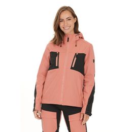 WHISTLER Damen Outdoorjacke "IRA W", rosa, Gr. 38, mehrfarbig, 65% Polyester, 35% Baumwolle, Jacken, mit wasserabweisender Eigenschaft