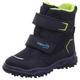 Superfit Mädchen Winterstiefel "HUSKY WMS: Mittel", Gr. 30, bunt, Textil, Schuhe, Snowboots mit wärmendem Textilfutter, Größenschablone zum Download