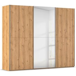 Schwebetürenschrank Rauch, B:271cm H:223cm T:68cm, braun, Holz teilmassiv, Schränke, "Kleiderschrank Schrank Garderobe Schlafzimmerschrank