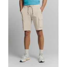 NO EXCESS Herren Cargohose "NO EXCESS Cargo-Shorts", beige, Gr. XXXL, 65% Baumwolle, 32% Polyamid, 3% Elasthan, Hosen