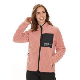 WHISTLER Damen Fleecejacke "Sprocket", rosa, Gr. 44, mehrfarbig, 100% Polyester, Jacken, mit Kontrast-Brusttasche