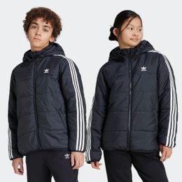 Jungen Outdoorjacke "PADDED JACKET", schwarz, Gr. 134, adidas originals, Obermaterial: 100% Polyester, Jacken