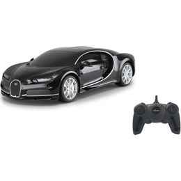 Jamara Kinder RC-Auto "Bugatti Chiron, 1:24, 2,4 GHz, schwarz", schwarz, Kunststoff, B:9cm H:5cm T:19cm, Fernlenkfahrzeuge