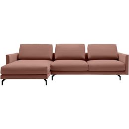 Ecksofa, B:280cm H:91cm T:172cm, braun, CREATION BY ROLF BENZ, Wohnzimmer, Sofas, "CR.414, Designecksofa, Polsterecke, L-Form", wahlweise aus