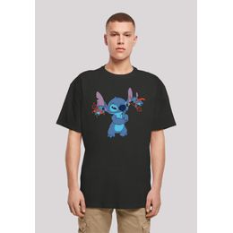 F4NT4STIC Damen T-Shirt "Disney Lilo And Stitch Little Devils", schwarz, Gr. XXL, Obermaterial: 100% Baumwolle, Shirts, Print