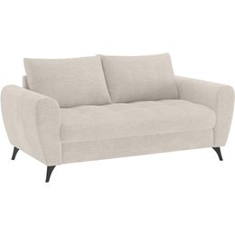 2,5-Sitzer MR. COUCH, B:180cm H:71cm T:90cm, beige, Stripes (92% Polyester / 8% Nylon), Sofas, "Blackburn II", Mit Kaltschaumpolsterung bis 140 kg