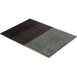 Sch&ouml;ner Wohnen Kollektion Fu&szlig;matte, B:50cm H:7mm L:70cm, grau, SCH&Ouml;NER WOHNEN-KOLLEKTION, Kunstfaser, Flur, Teppiche, "Manhattan 003", Schmutzfangmatte, waschbar