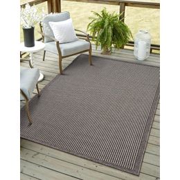 Teppich, B:100cm H:6mm L:160cm, schwarz, MyFlair M&Ouml;BEL & ACCESSOIRES, Polypropylen, Wohnzimmer, Teppiche, "Natura, LAGERR&Auml;UMUNG", Uni Farben, mit