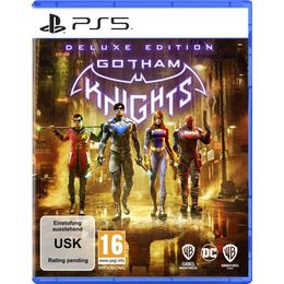 Warner Brothers WARNER GAMES Spielesoftware "Gotham Knights Deluxe Edition", PlayStation 5, gelb, Spielesoftware