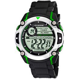 Calypso Watches Herren Chronograph "Digital For Man", schwarz, Armbanduhren, Armbanduhr, Quarzuhr, Herrenuhr, digital, Datum, Stoppfunktion