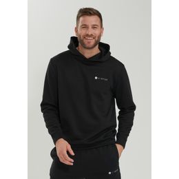 Virtus Herren Kapuzensweatshirt "Kritow", schwarz, Gr. M, unifarben, 100% Polyester, Sweatshirts, mit angenehmer Kapuze