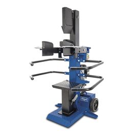 Holzspalter Scheppach, B:42,5cm H:115cm T:76cm, blau, Holzspaltmaschinen, "&raquo;Com 8t&laquo;, 3150 W / 3500W, Patentierte Spalttechnik", einziger Spalter