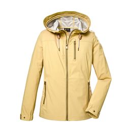 G.I.G.A. by Killtec Damen Softshelljacke "GS 24 WMN SFTSHLL JCKT", gelb, Gr. 48, G.I.G.A. DX BY KILLTEC, Oberstoff: Oberseite: 100% Polyester (recycelt), R&uuml;ckseite: 100%