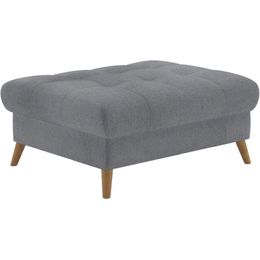 Hockerbank MR. COUCH, B:102cm H:46cm T:82cm, grau, Novaclean Avanti (100% Polyester), Hocker, "Blackburn II", Passend zu der Garnitur, mit