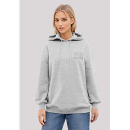 F4NT4STIC Damen Kapuzenpullover "Smiley Originals We Are All Original Unique", grau, Gr. XS, Obermaterial: 80% Baumwolle, 20% Polyester, Pullover,