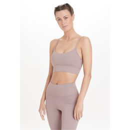 Endurance Damen Sport-BH "Raleigh", Gr. XL, lila, 75% Nylon, 25% Elasthan, unifarben, BHs, mit Quick Dry-Technologie
