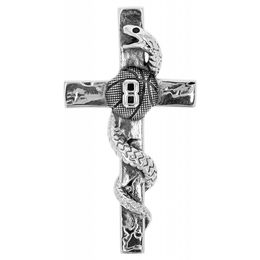 Adelia´s ADELIA ́S Damen Kettenanhänger "Neuheit 2025 - modischer Kreuz Anhänger aus 925 Sterling Silber", Silber 925 (Sterlingsilber), silber, Silber 925