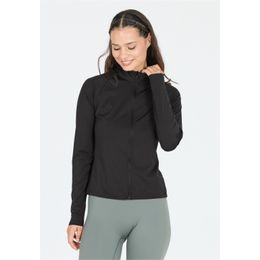 ENDURANCE ATHLECIA ATHLECIA Damen Trainingsjacke "Aliya", schwarz, Gr. 36, unifarben, 75% Polyamid, 25% Elasthan, Jacken, aus schnelltrocknendem Material