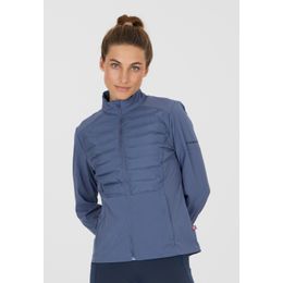Endurance Damen Laufjacke "Beistyla", blau, Gr. 34, kariert, unifarben, 100% Nylon, Jacken, mit wasserdichter Funktion