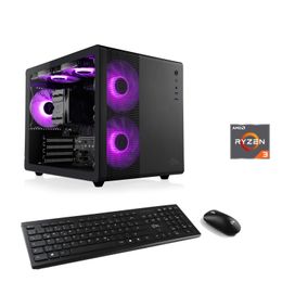 CSL PC "Cube V24178", Microsoft Windows 11 Home (64 Bit), 32 GB RAM 1.000 GB SSD, schwarz, B&uuml;ro, Desktop-PCs