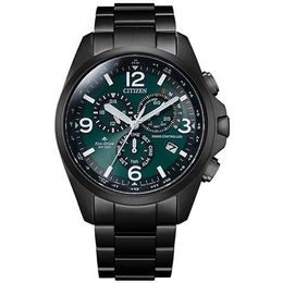 Citizen Herren Funkchronograph "Promaster Land", schwarz, Armbanduhren, Armbanduhr, Herrenuhr, Solar, Datum, Stoppfunktion, Saphirglas
