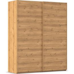 Schwebetürenschrank Rauch, B:181cm H:223cm T:68cm, braun, Holzwerkstoff, Schränke, "Kleiderschrank Schrank Garderobe Schlafzimmerschrank SCALE-LINE",