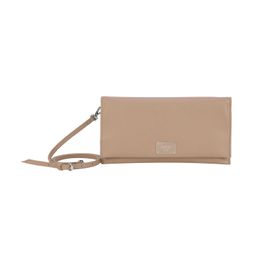 JOOP! JOOP JEANS Damen Clutch "cofano cadea clutch mhf", beige, Lederimitat, Taschen, Umhängetasche Schultertasche Handtasche Damen