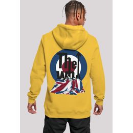 F4NT4STIC Herren Kapuzenpullover "The Who Flag Blanket", gelb, Gr. XXL, Obermaterial: 65% Baumwolle, 35% Polyester, Pullover, Premium Qualit&auml;t