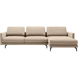 Ecksofa, B:300cm H:91cm T:172cm, beige, CREATION BY ROLF BENZ, Wohnzimmer, Sofas, "CR.414, Designecksofa, Polsterecke, L-Form", wahlweise aus