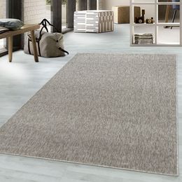 Teppich, B:200cm H:6mm L:290cm, beige, Ayyildiz Teppiche, Polypropylen, Flur, Teppiche, "Nizza 1800 Kurzflorteppich", pflegeleicht, leicht melierter