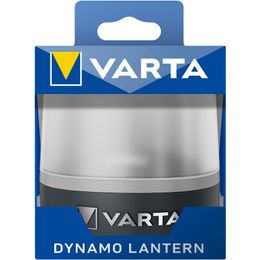 Varta Laterne "Die Dynamo Lantern L10RH", B:8,5cm H:9,7cm T:8,5cm Ø:8,5cm, grau, Mobilleuchten
