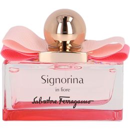 Damen Eau de Toilette "Signorina in Fiore", 50ml, rosa, Salvatore Ferragamo, Parfüms, mit aufregender Kopfnote