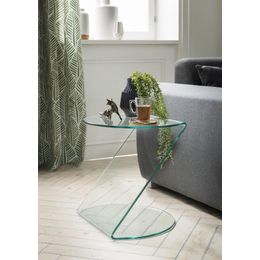 Beistelltisch PAROLI, B:50cm H:50cm T:45cm, transparent, Wohnzimmer, Tische, "PAROLI"