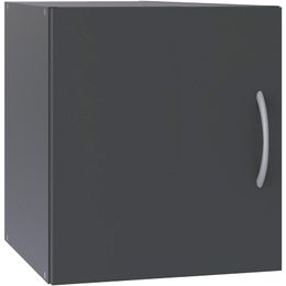 Aufsatzschrank wimex, B:50cm H:40cm T:40cm, grau, Schränke, "Multiraumkonzept", Schranksystem