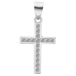 Adelia´s ADELIA ́S Damen Kettenanhänger "Neuheit 2025 - zeitloser Kreuz Anhänger aus 925 Sterling Silber", Silber 925 (Sterlingsilber), gold, Silber 925