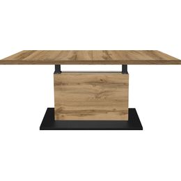 M&auml;usbacher Couchtisch M&Auml;USBACHER, braun, Wohnzimmer, Tische, "Lift Couchtisch", h&ouml;henverstellbar 56-75cm, Breite Tischplatte 120-160cm, Metallgestell