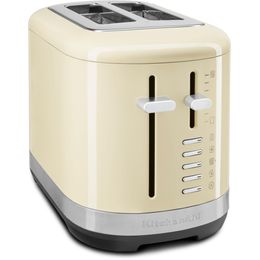 KitchenAid Toaster "5KMT2109EAC Creme", B:30,76cm H:21,15cm T:17,5cm, beige, Toaster