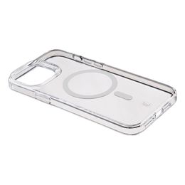 cellularline Backcover "Pop MagSafe Case", Apple iPhone 15 Plus, transparent, Hüllen, für iPhone 15 Plus