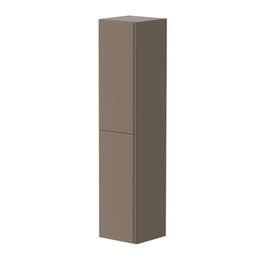 Hochschrank Welltime, B:35cm H:160cm T:35cm, braun, FSC-zertifizierter Holzwerkstoff, Badezimmer, Schränke, "Cosmos", mit Soft-Close Funktion, Breite