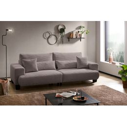Big-Sofa, B:254cm H:89cm T:109cm, braun, exxpo - SOFA FASHION, Sofas, "Big Ayo, Megasofa, toller Sitzkomfort, modern & zeitlos, Cord Bezug", inkl.