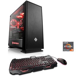 CSL Gaming-PC "HydroX V28349", Microsoft Windows 11 Home (64 Bit), 32 GB RAM 2.000 GB SSD, schwarz, Desktop-PCs