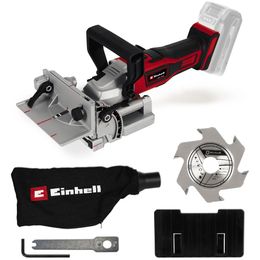 Einhell Flachdübelfräse "TE-BJ 18 Li - Solo", B:142mm H:149mm L:308mm, rot, Fräsmaschinen, Power X-Change, ohne Akku und Ladegerät