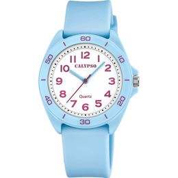 Calypso Watches Kinder Quarzuhr "Junior Collection", blau, Armbanduhren, Armbanduhr, Kinderuhr, bis 10 bar wasserdicht, ideal als Geschenk