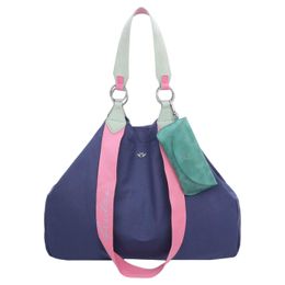 Damen Henkeltasche "Izzy", Fritzi aus Preussen, blau, Baumwolle, unifarben, Taschen, aus veganen Materialien