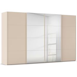 Schwebet&uuml;renschrank Rauch, B:360cm H:223cm T:68cm, beige, Holzwerkstoff, Schr&auml;nke, "Kleiderschrank Schrank Garderobe Schlafzimmerschrank SCALE-FYRA",
