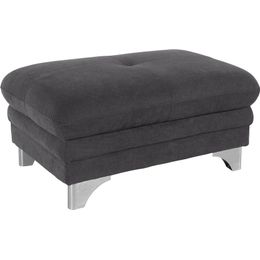 Hocker COTTA, B:98cm H:44cm T:67cm, grau, Struktur (100% Polyester );Chenille (90% Polyester; 10% Polyamid ), Büro, Hocker, "Enterprise"
