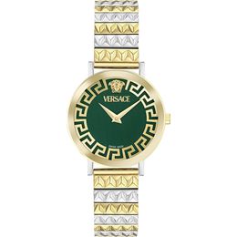Versace Damen Quarzuhr "Versace DAEDALUS", gold, Armbanduhren, Armbanduhr, Damenuhr, Swiss Made, Edelstahlarmband, analog, Saphirglas
