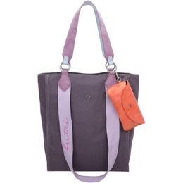 Damen Henkeltasche "Izzy02", Fritzi aus Preussen, lila, Baumwolle, mehrfarbig, Taschen, mit abnehmbarem Brillenetui