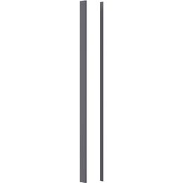 M&ouml;belblende Rauch, B:2cm H:210cm T:12cm, grau, Holzwerkstoff, M&ouml;belblenden, "Ausgleichsleiste Abstandsleiste Zwischeneinbau AGORDO", f&uuml;r Anbau von